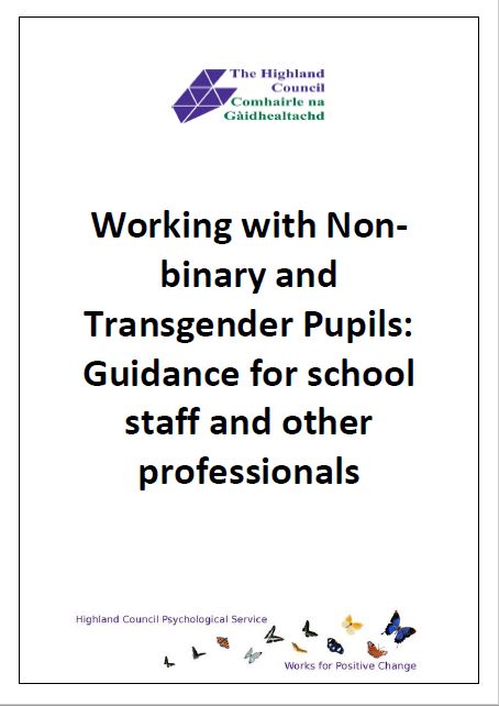 Gender Variance Guidance – Highland Council Psychological Service